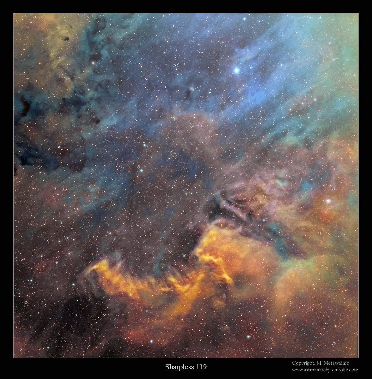 Astro Anarchy: Sharpless 119 (Sh2-119) in Cygnus