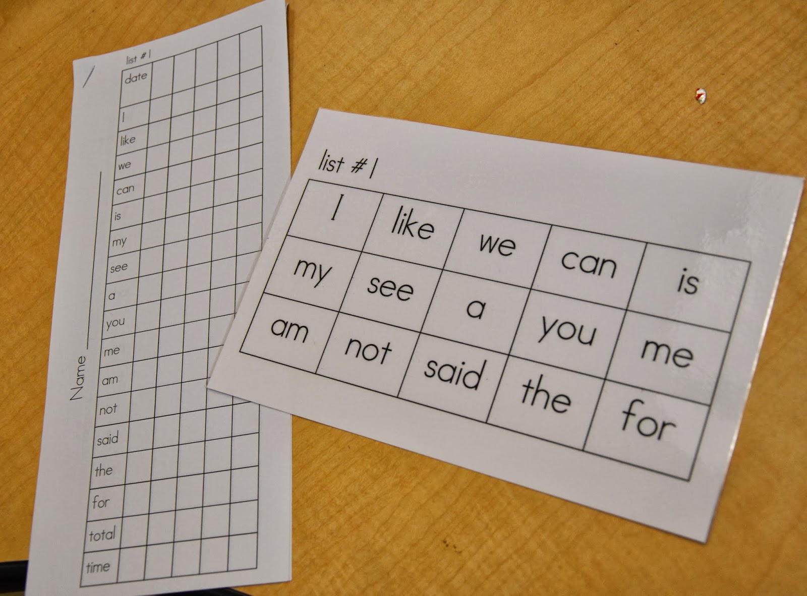 A Place Called Kindergarten: kindergarten star words unit