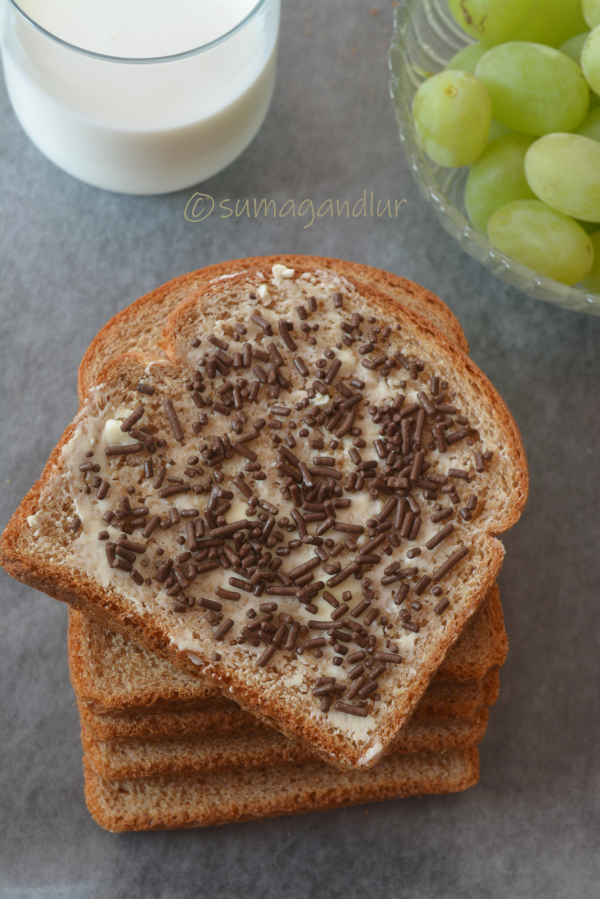 Veggie Platter: Dutch Hagelslag & Bread