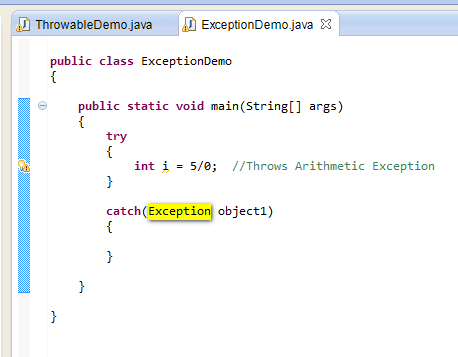 Selenium-By-Arun: 221. Catching exceptions using Exception Class