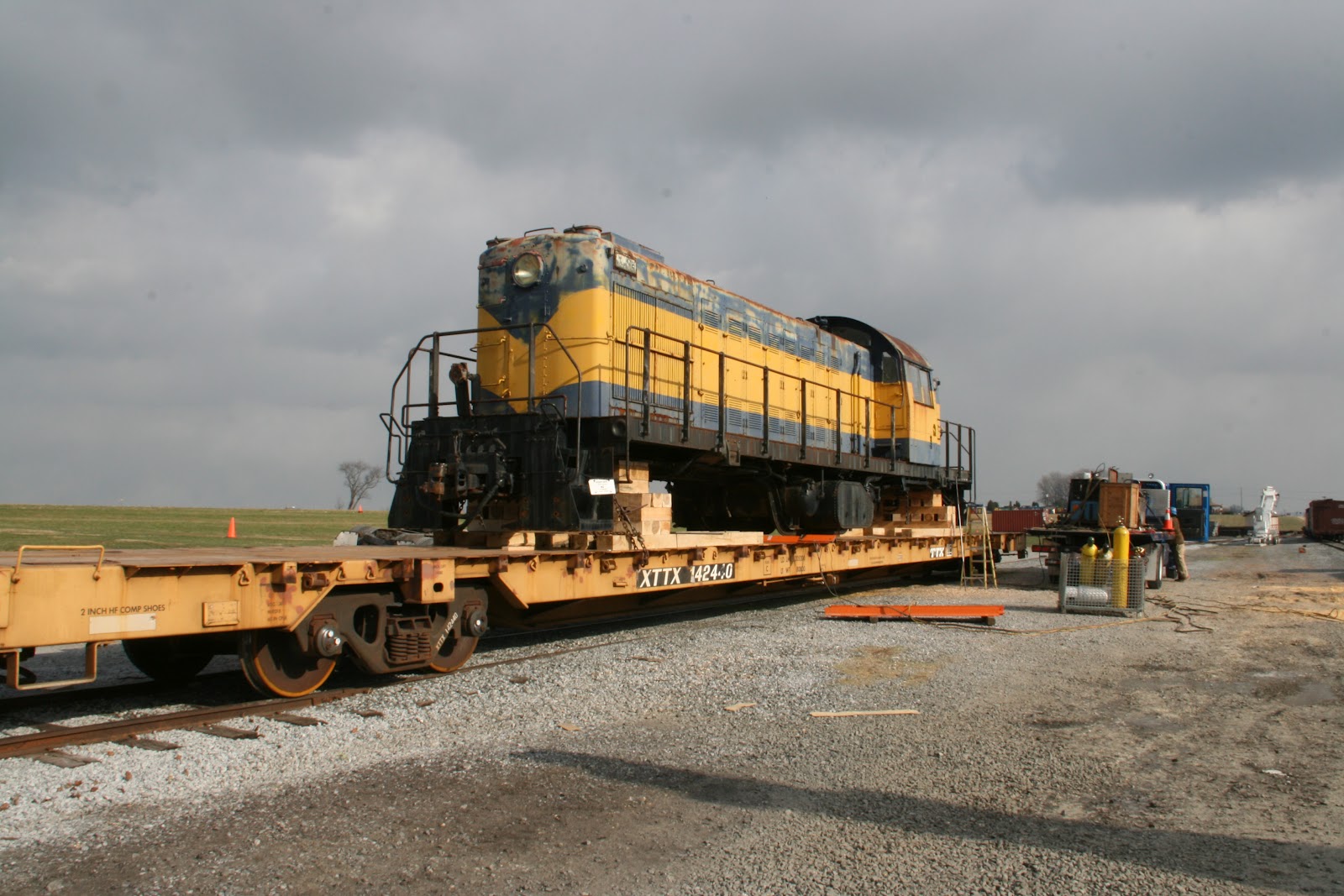 U.S. Army Railway Units of the Past: RS-1 Locomotive dedication Fort Eustis