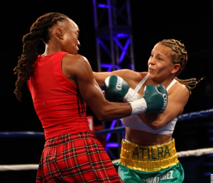Boxeadoras Argentinas: Contundente y veloz defensa de Yesica Bopp