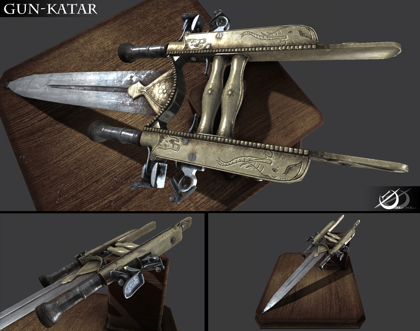 Art of I.Diaz: Gun-Katar