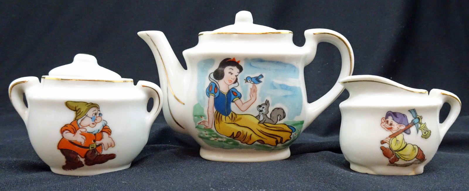 Filmic Light - Snow White Archive: 23-Piece Snow White Tea Set by Marx