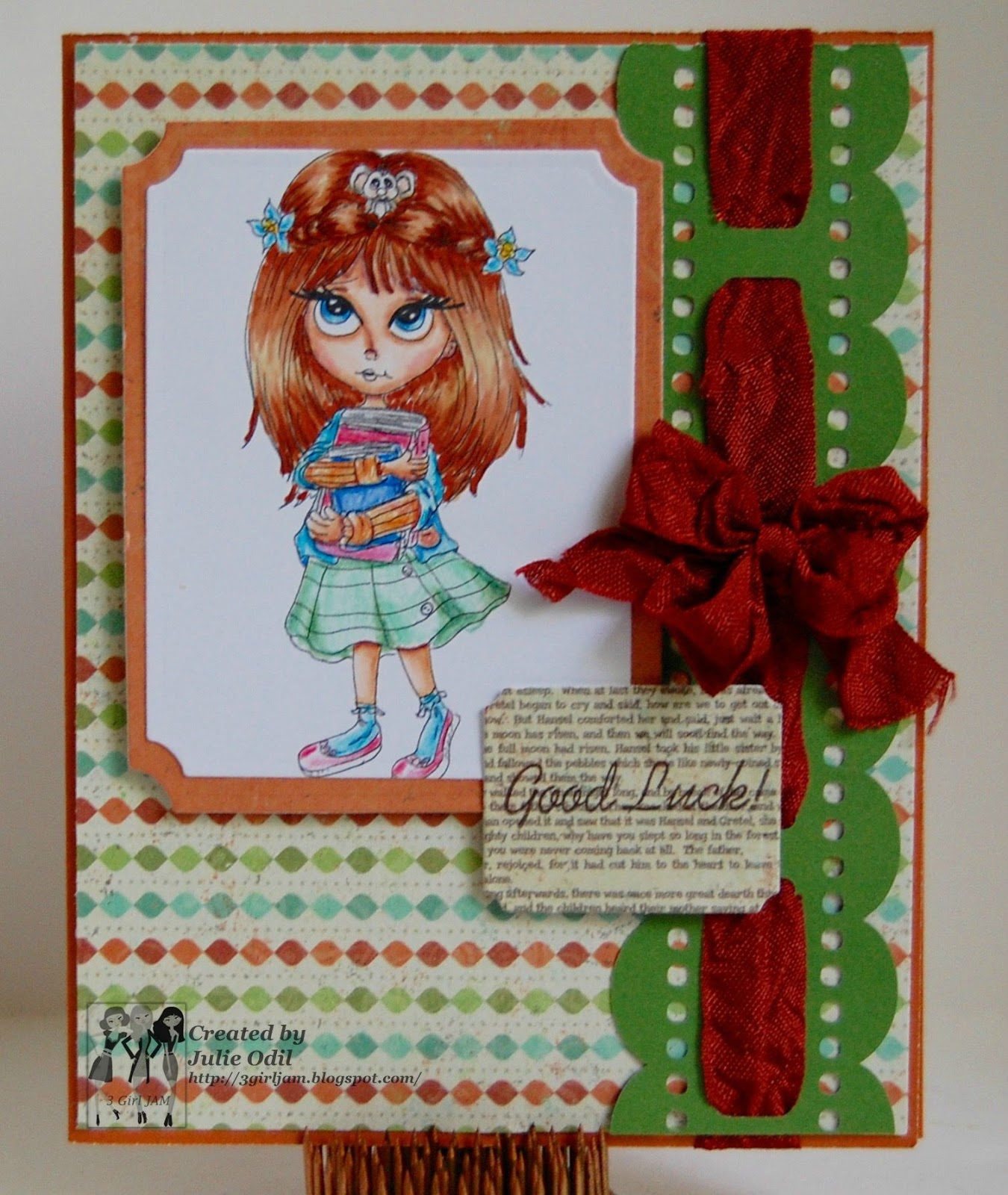 3 Girl JAM: Ribbon Weaving