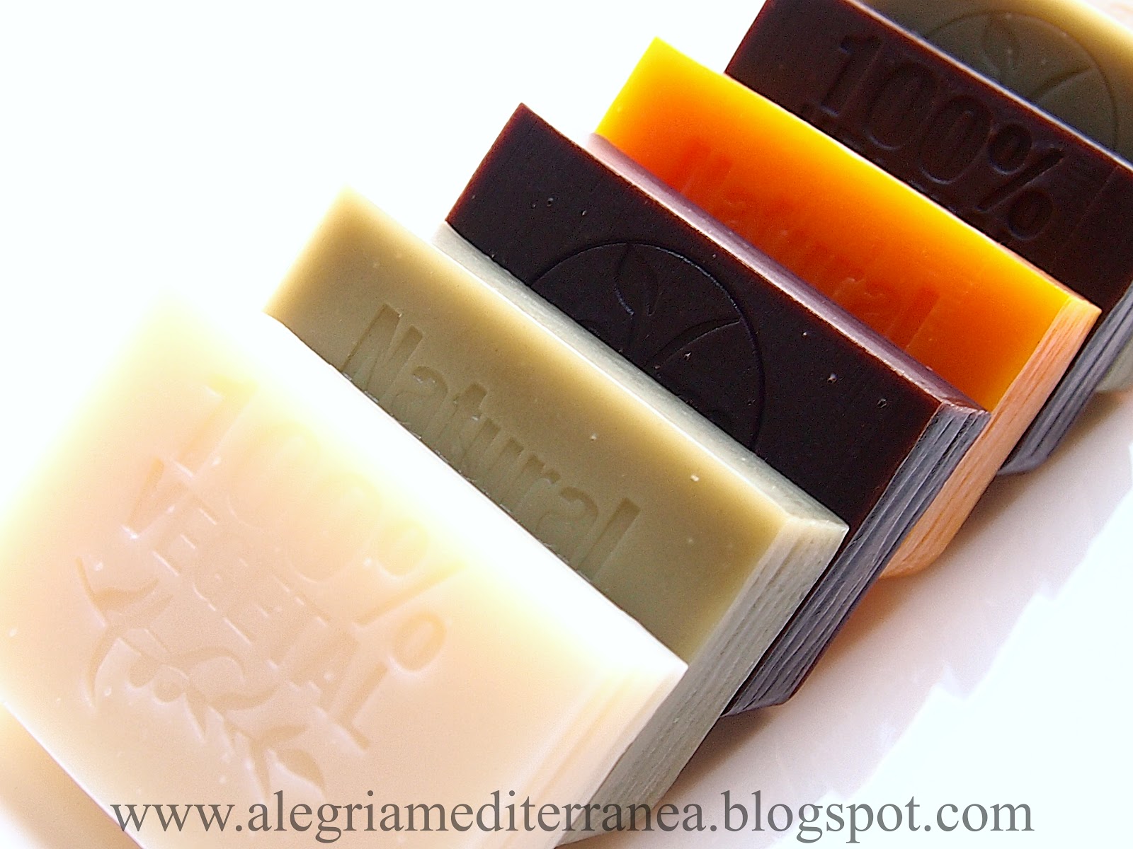 ALEGRIA MEDITERRANEA: MY CLASSIC LINE OF SOAPS, 100%natural colors,Part ...
