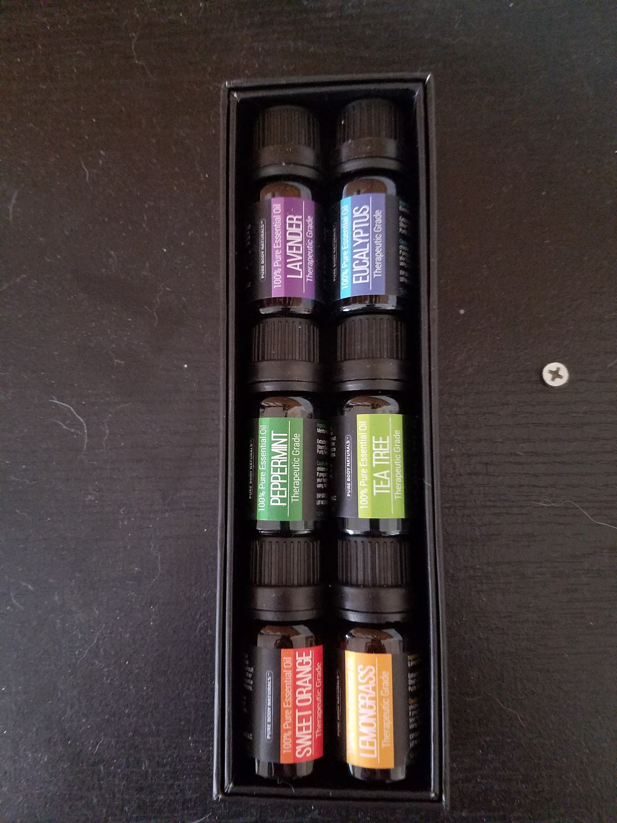 5 Stars: Pure Body Naturals Aromatherapy Top 6 Essential Sampler Oils Kit