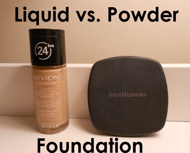 SkyBlueSounds : Powder vs. Liquid Foundation