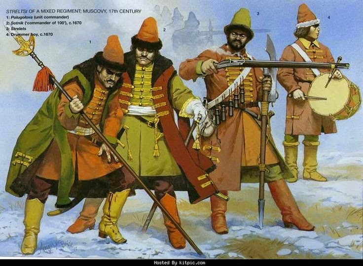Russian Armed Forces 1700-1917: Russian Army 17th century Part II