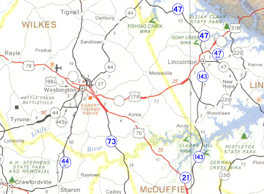 Georgia Road Reform: Decluttering the state highways: Elimination of ...