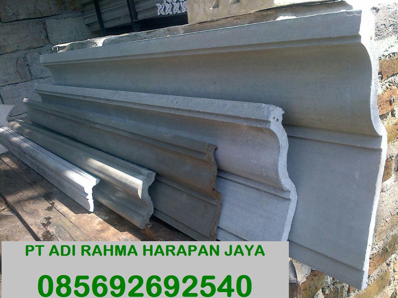 Lisplang Beton murah,085692692540: O8569DUA69254O, model lisplang teras ...