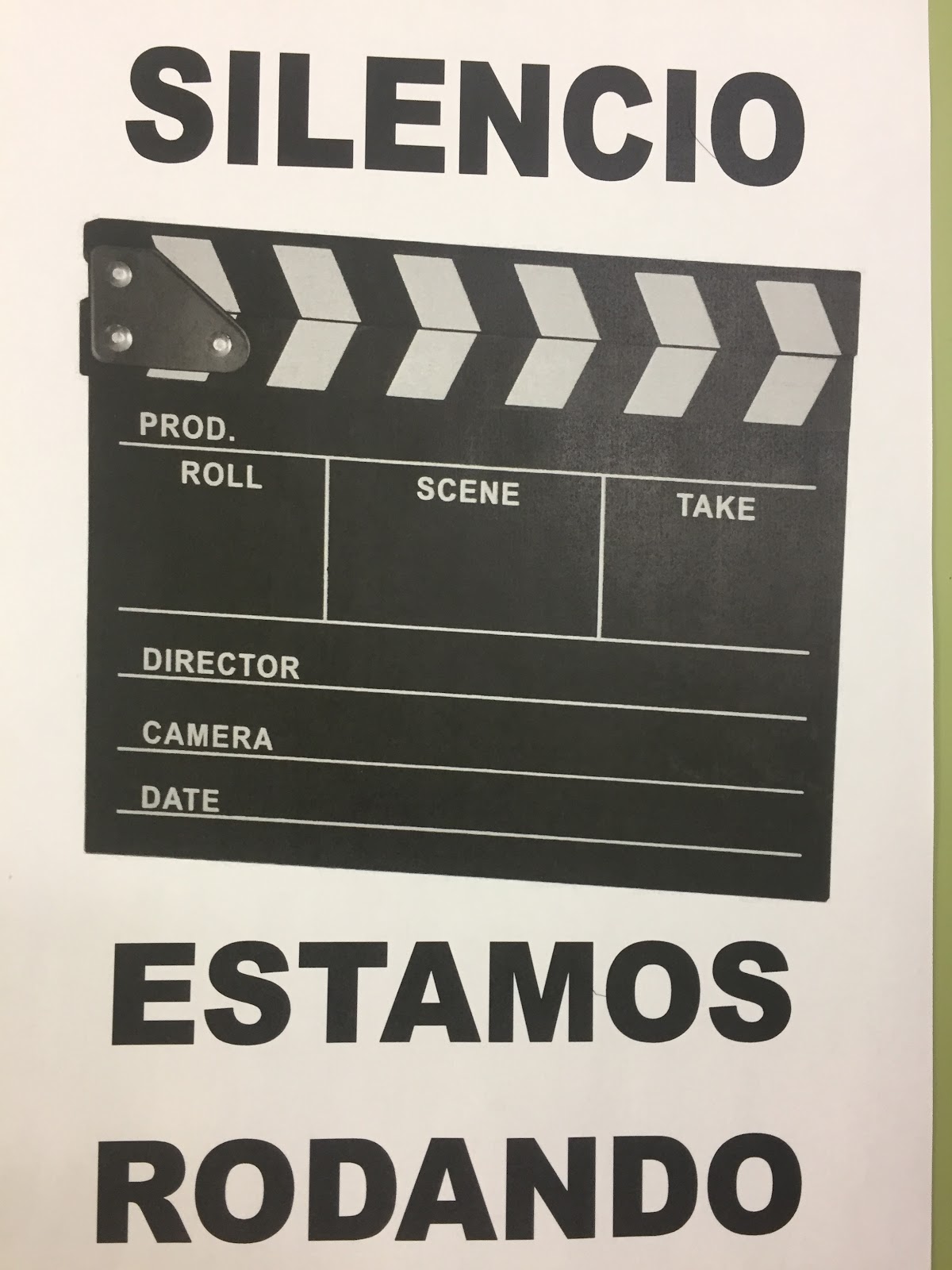 Mente y Corazón: SILENCIO, SE RUEDA