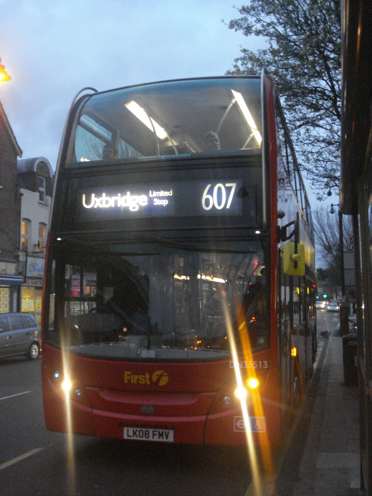 WLTM Transport Blog: New-ish Buses on Route 607 31/03/12 and 03/04/12