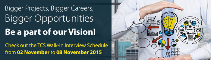 TCS Career Drive : Bangalore, Bhubaneswar, Chennai, Delhi, Hyderabad ...