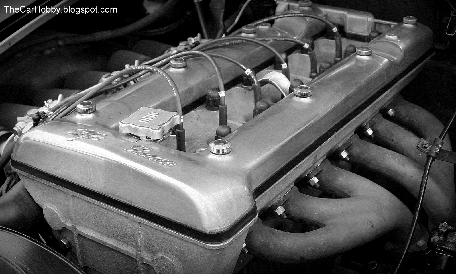 The Car Hobby: Engines - Alfa Romeo 2600