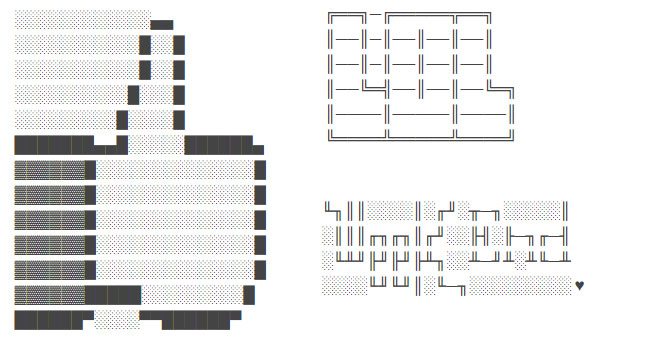43 ASCII Status Messages for your Facebook Wall