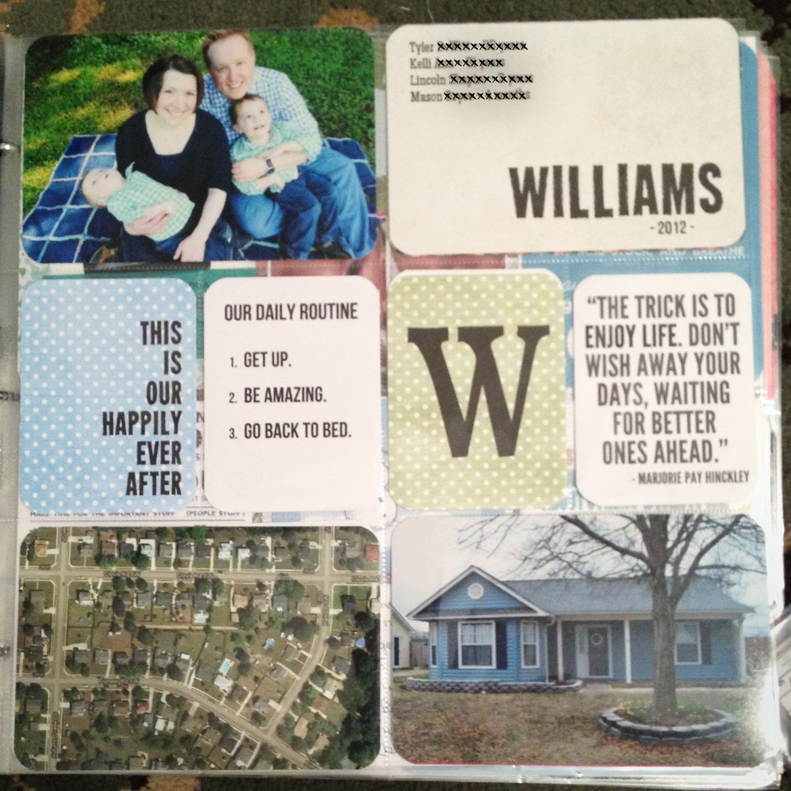 WhimsiKel: Project Life - Title Page