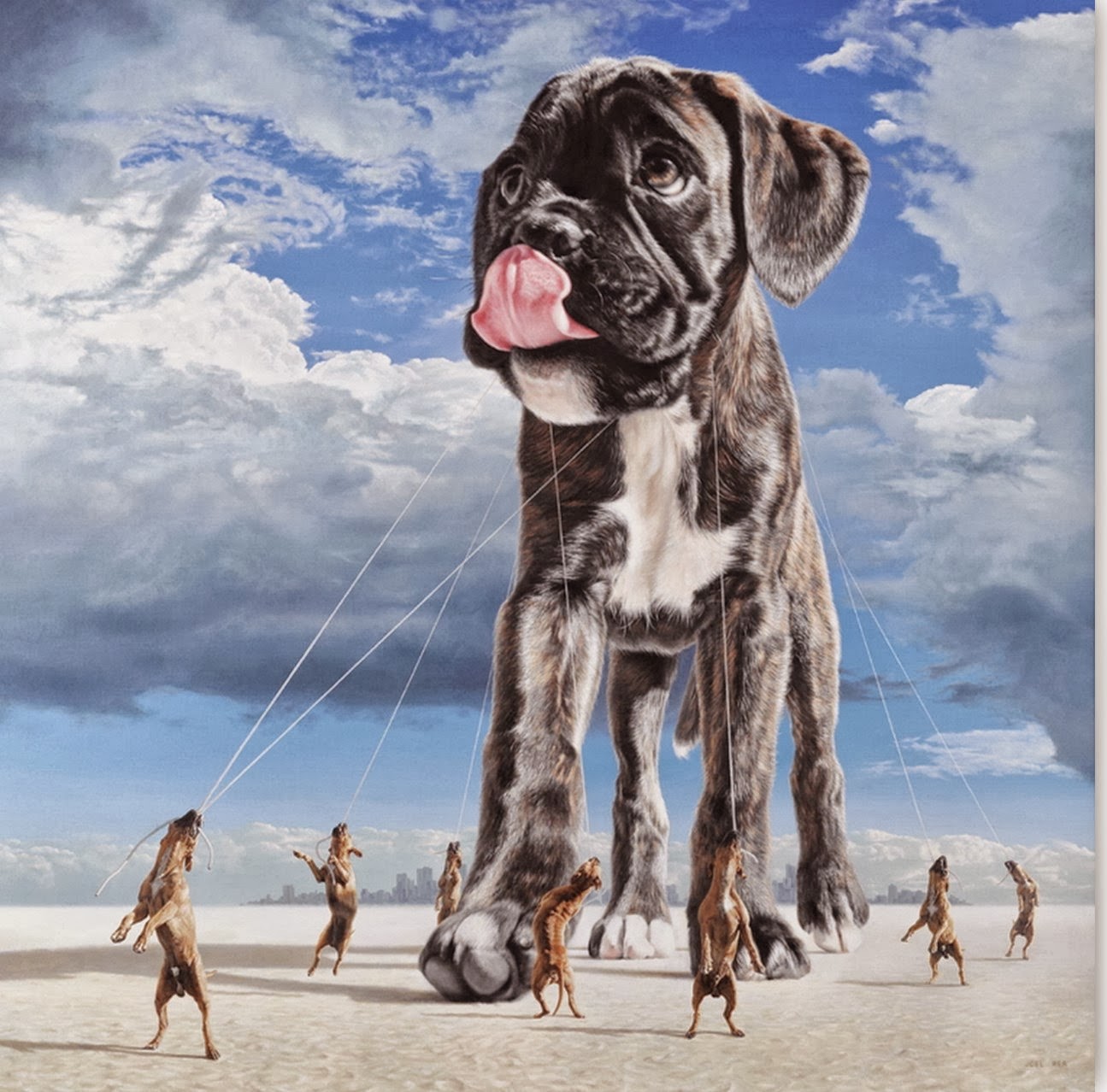 Pintura Moderna y Fotografía Artística : Obra Surrealista de Joel Rea ...