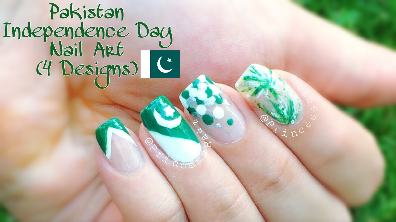 Attractive Nail Art Designs For Pakistan Independence Day - Sari Info