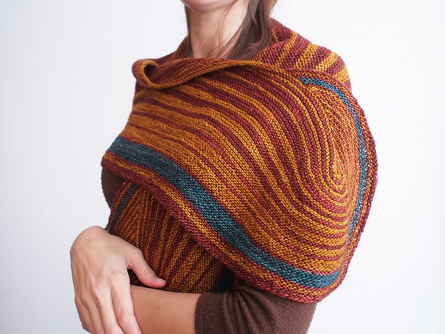 Knitting Geometry - pasOdoble Shawl by Atelier Alfa
