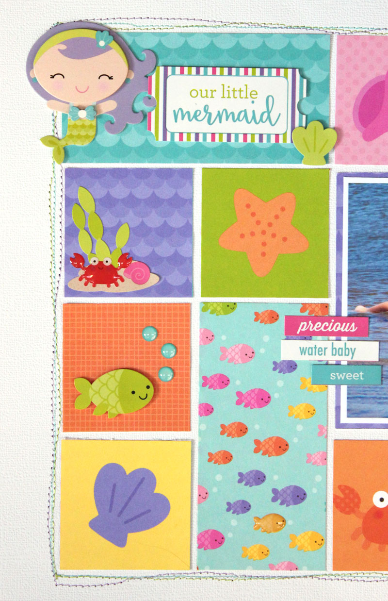 Doodlebug Design Inc Blog: Under the Sea Collection: Our Little Mermaid ...
