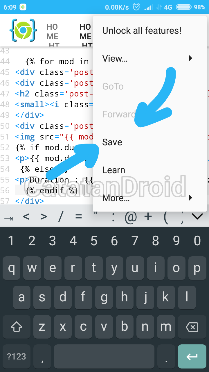 Cara Mudah Edit Html Css Javascript Template Di Hape Tanpa Pc