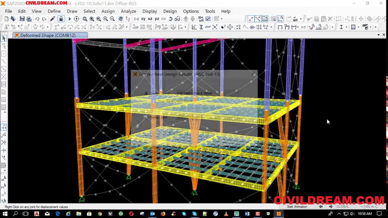 SAP2000 V21 free download تحميل برنامج الساب 21