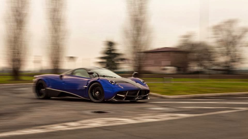 Prototype 0: First Blue Pagani Huayra for US Market
