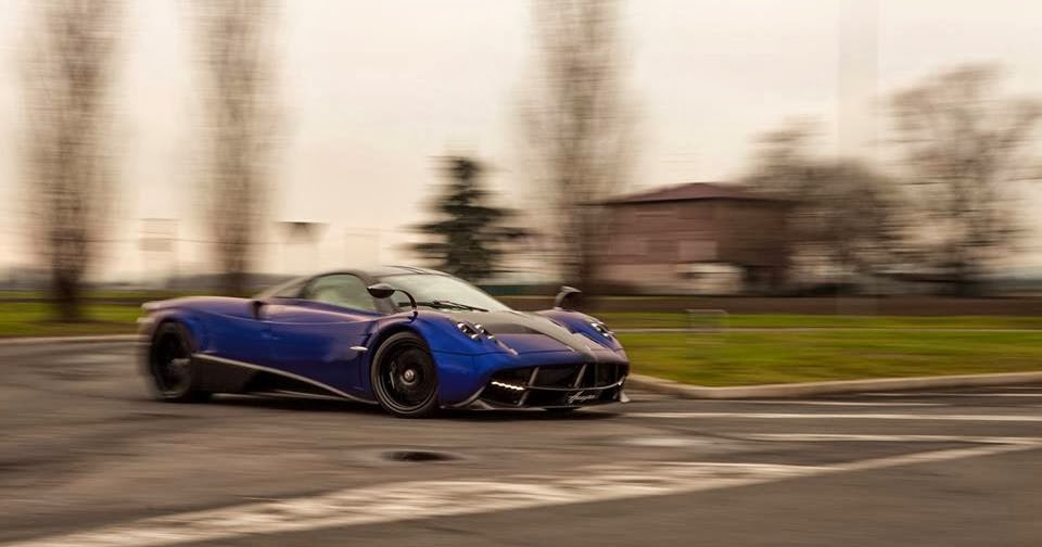 Prototype 0: First Blue Pagani Huayra for US Market