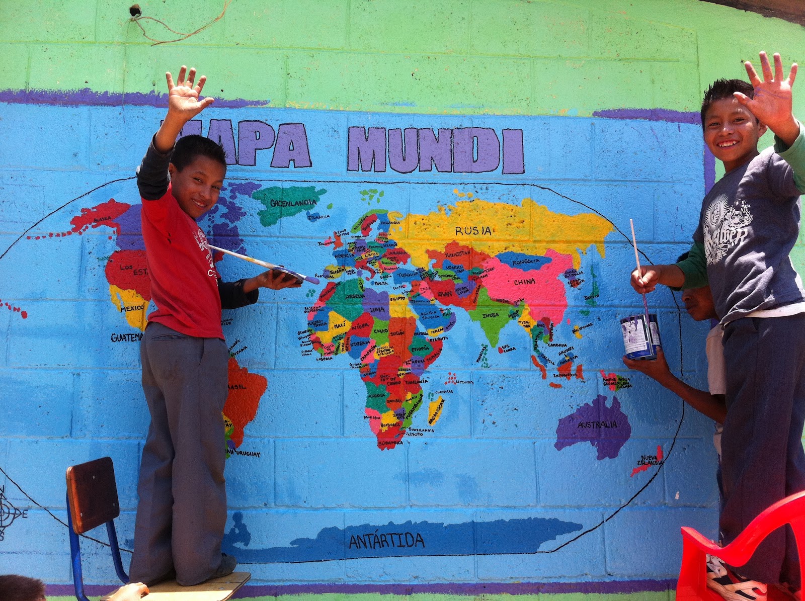 A Different Kind of Life: World Map Project