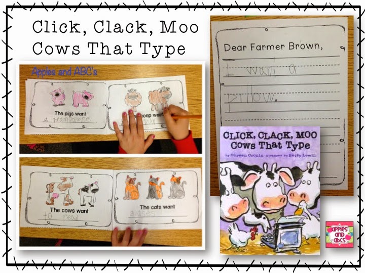 Freebielicious: Click Clack Moo: Cows That Type