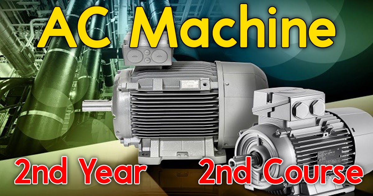 AC Machine - UOD- ECE