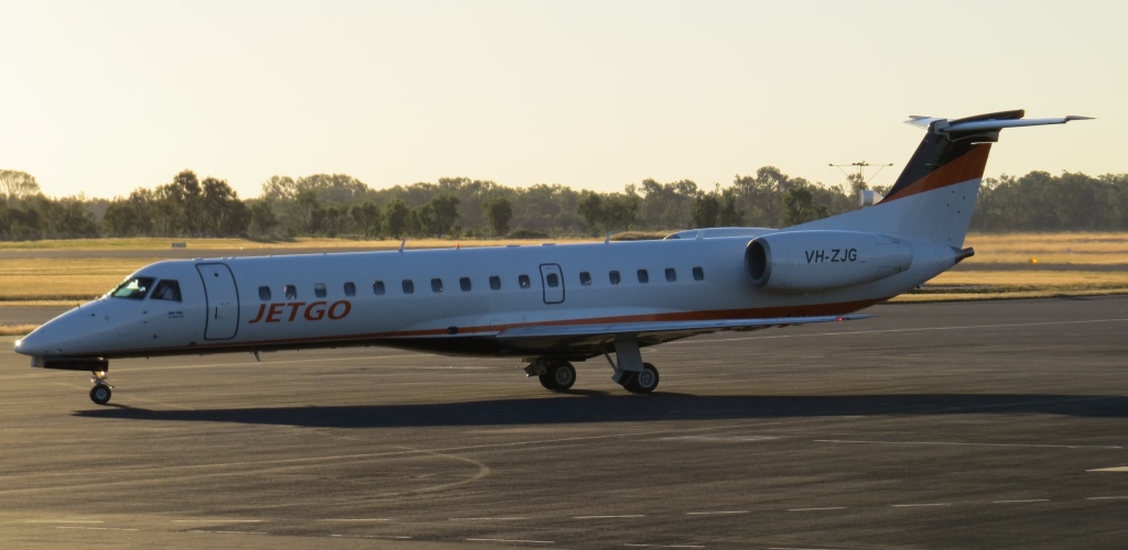 Central Queensland Plane Spotting: JetGo Australia Embraer ERJ-140LR ...