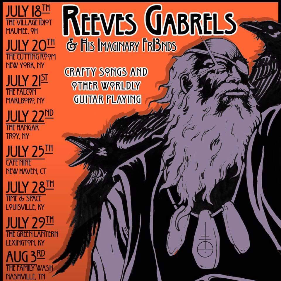 Chain Of Flowers: Reeves & His Imaginary Fr13nds Summer tour