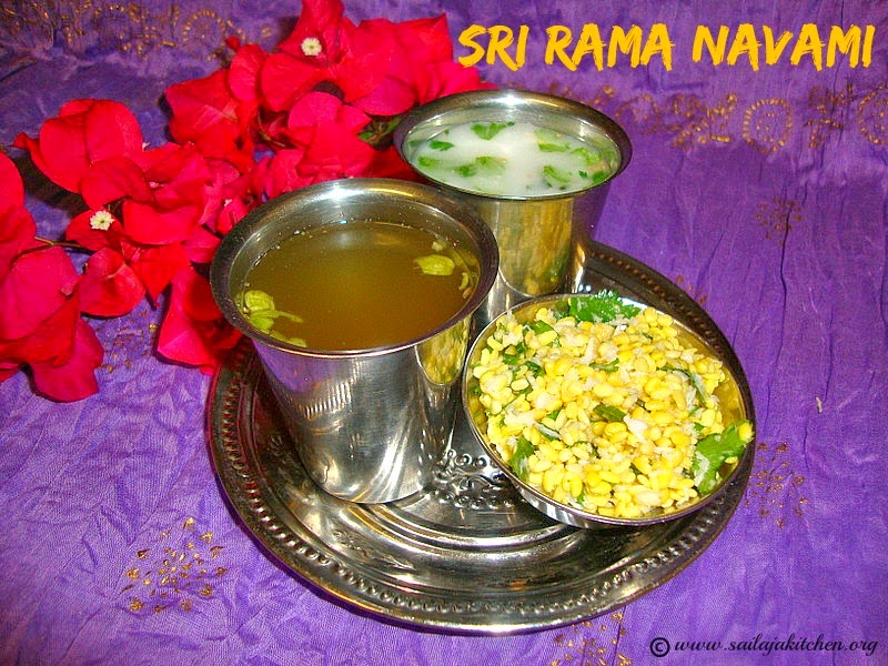 Sailaja Kitchen...A site for all food lovers!: Sri Rama Navami Recipes ...
