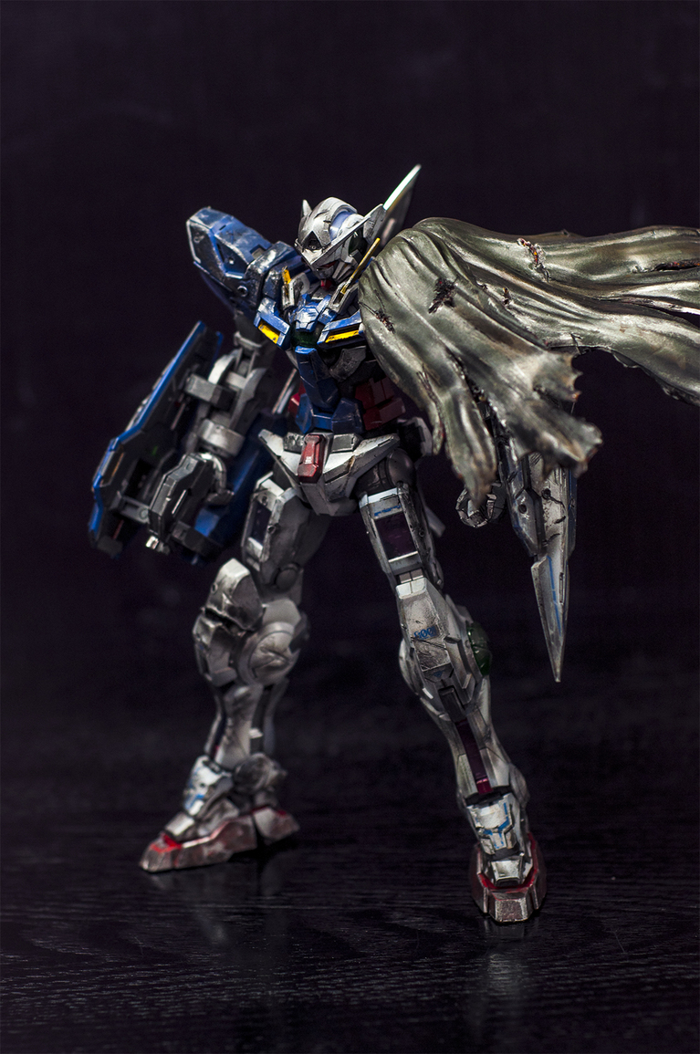 GUNDAM GUY: MG 1/100 Gundam Exia Ignition Mode Battle Damaged ...