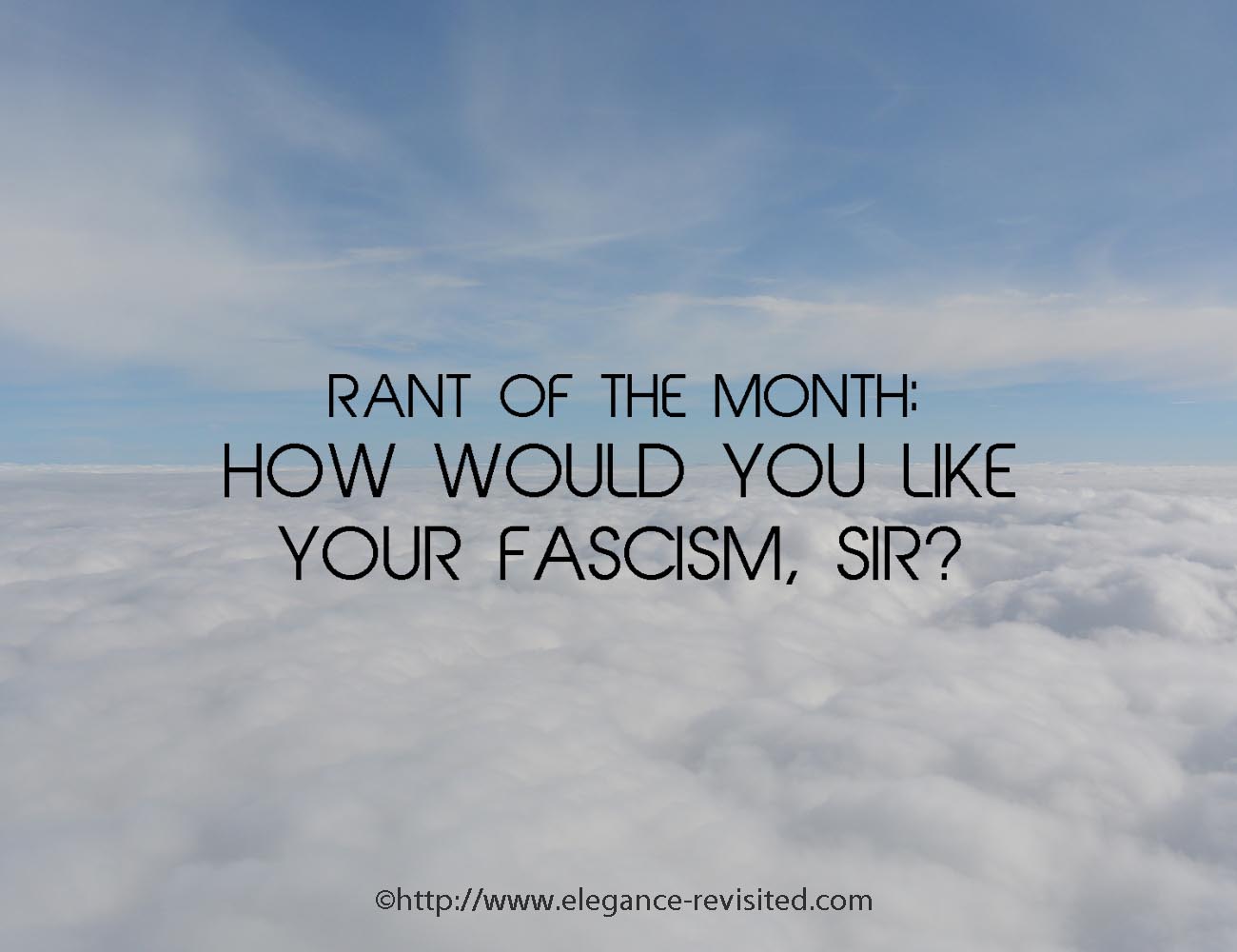 Happy International Sarcasm Day! - Elegance Revisited