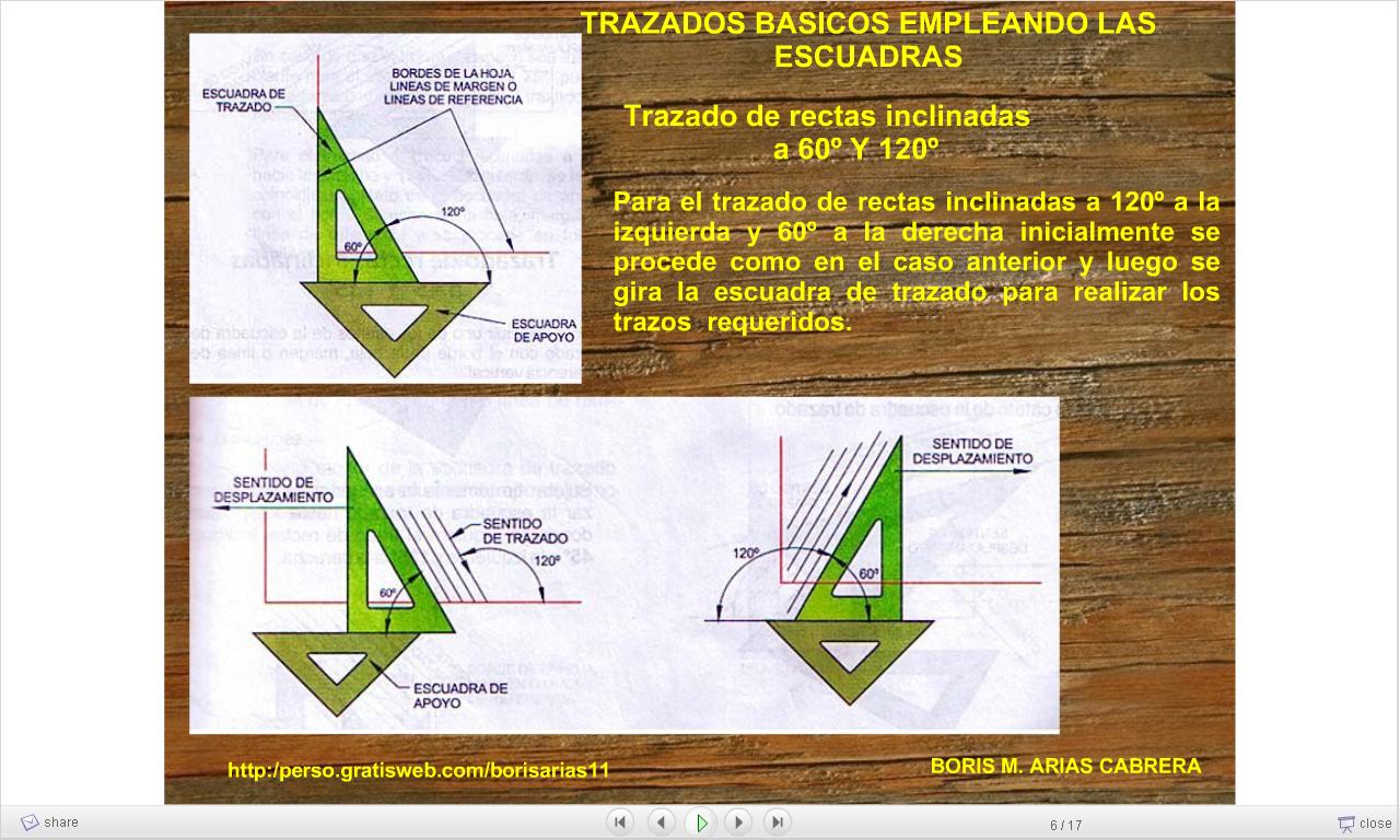 REPRESENTACION Y EXPRESION GRAFICA II: MANEJO DE ESCUADRAS