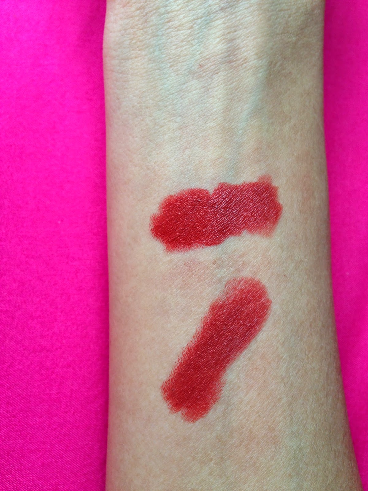 MAC Matte Lipstick in Chili and Lip Pencil in Chicory Review | Jasmine ...