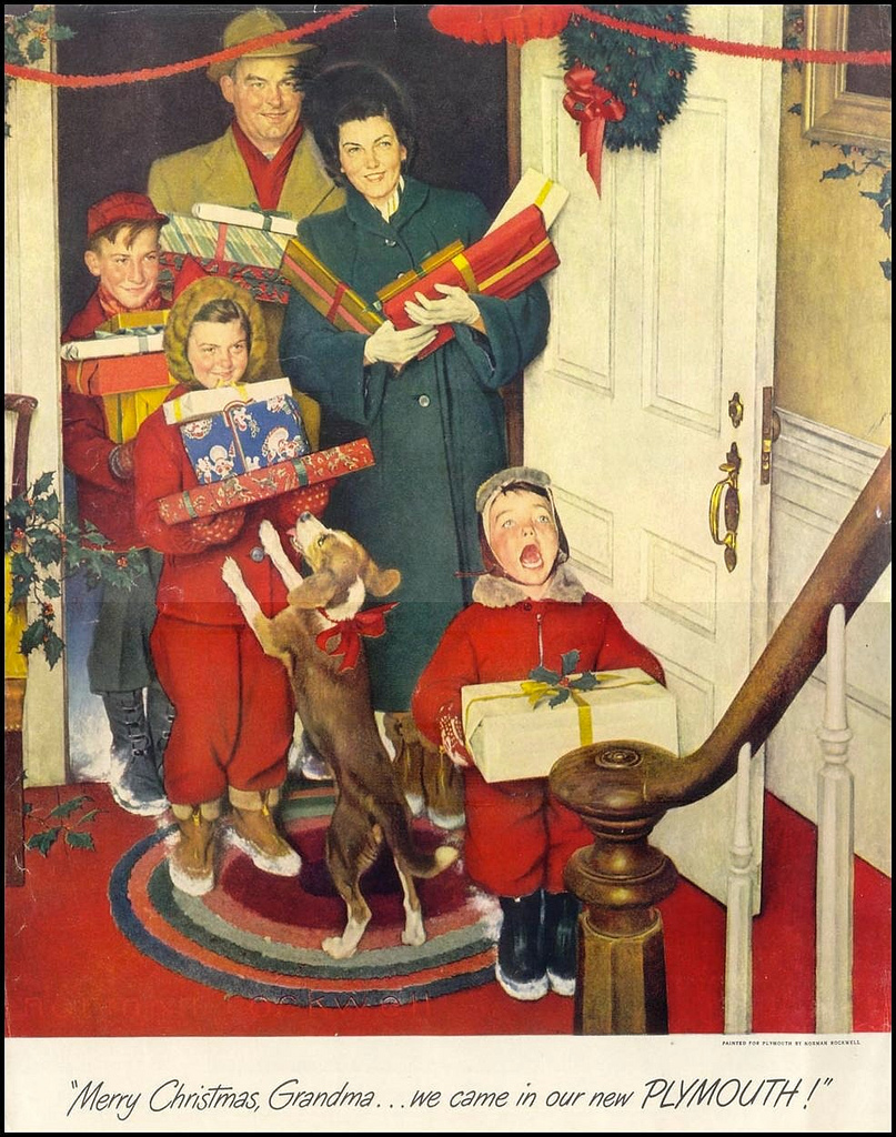 Saved From The Paper Drive: Old Christmas Ads (part 1)