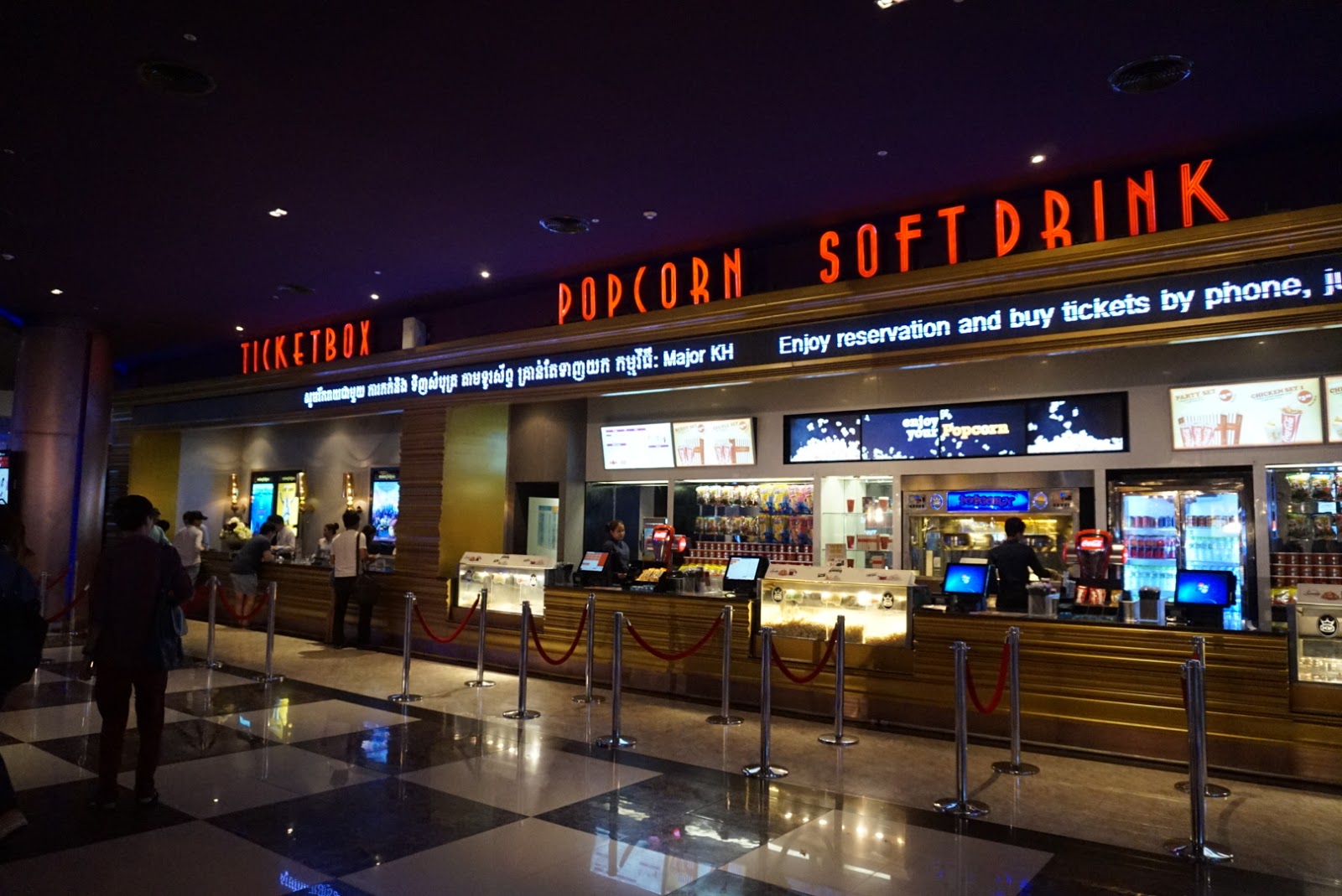 Our Journey : (Day 4) Cambodia Phnom Penh - AEON Mall Major Cineplex by ...