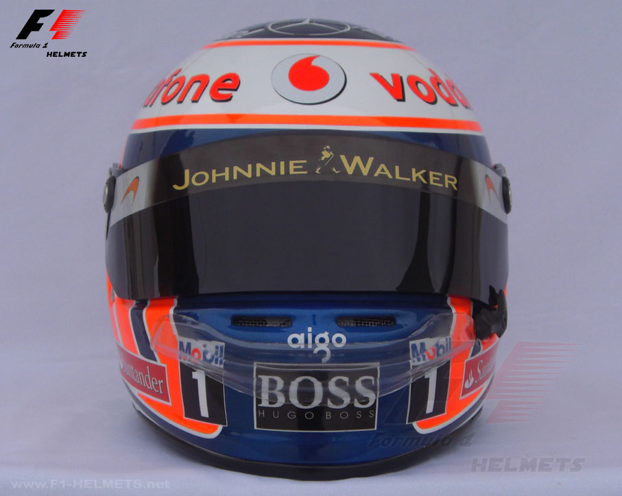 F1-Helmets.net: Jenson Button 2011 replica helmet