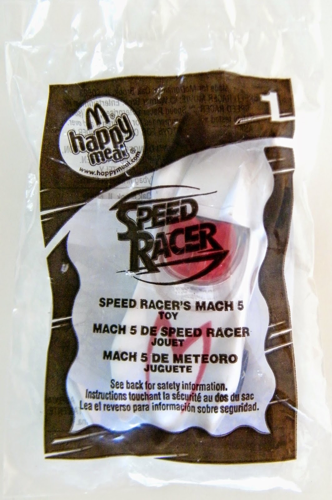 Toys and Stuff: McDonald's 2008 'Speed Racer' Movie Cars - No. 1 Speed ...