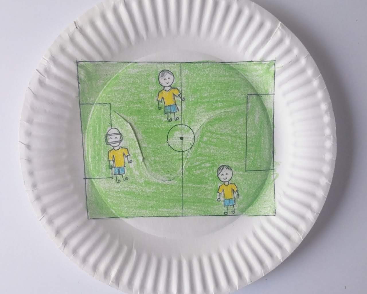 World Cup Football Craft For Kids - The Joy of Sharing