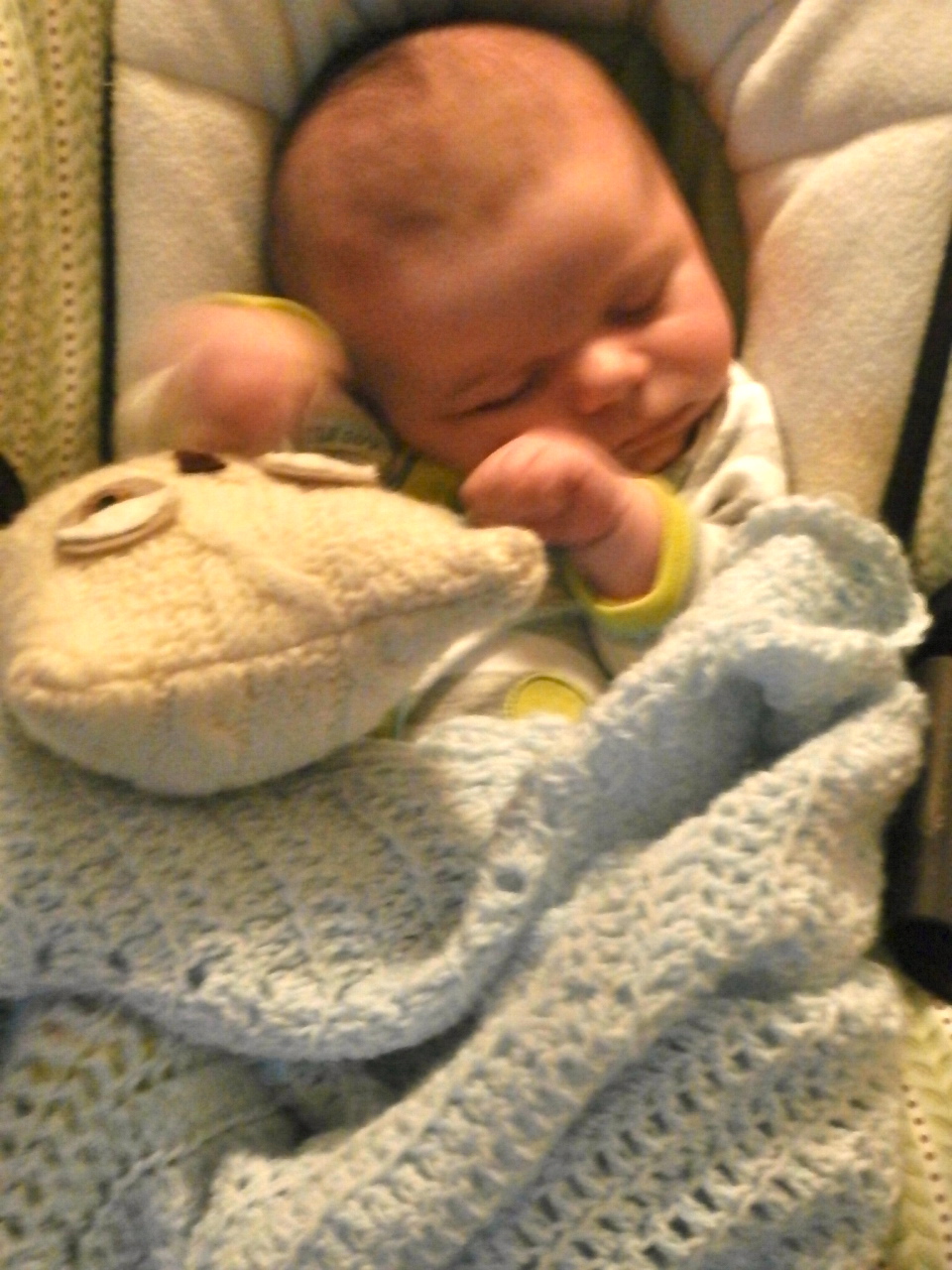 AlewivesGirl: The Handmades: Blue Bert Baby