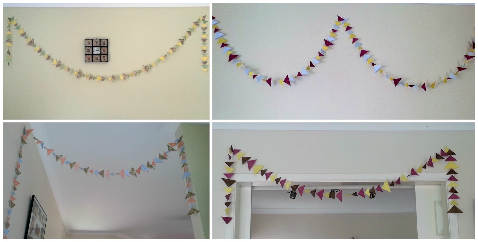 Look, a distraction!: Decorating with triangles