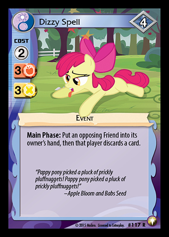 My Little Pony Dizzy Spell Equestrian Odysseys CCG Card | MLP Merch