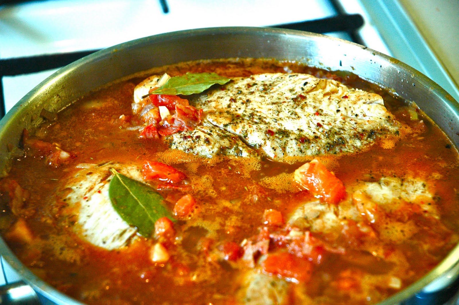 Olio Aglio: Tomato Chicken Stew