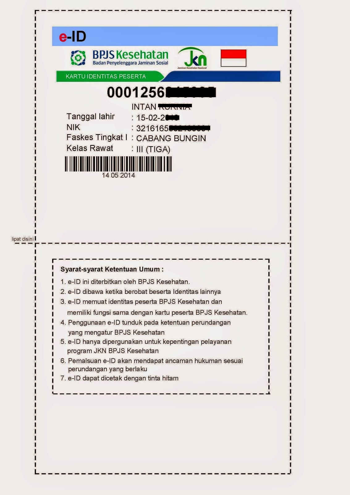 Cara Menggunakan e-ID BPJS Kesehatan | INA CBG's