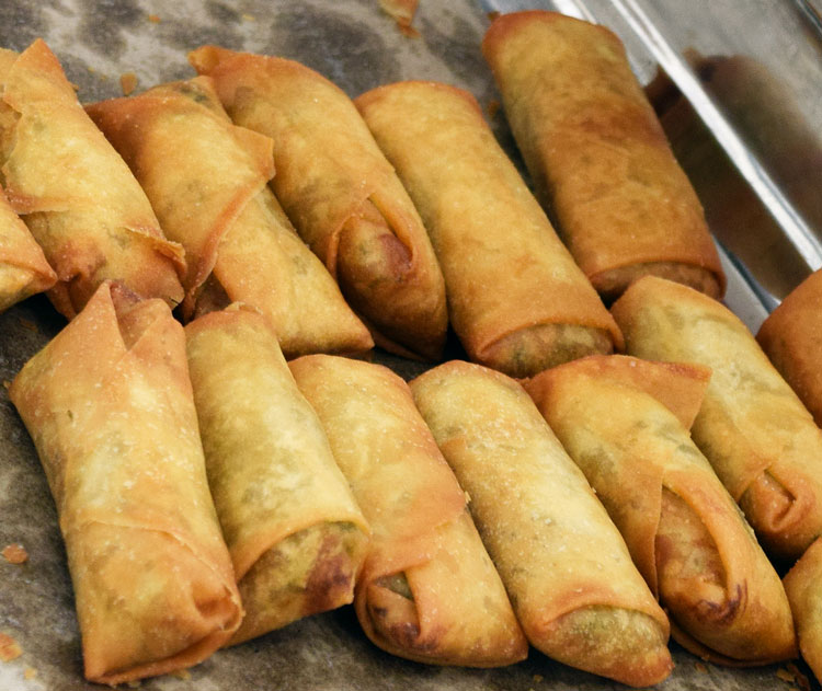 .: What is on the Menu this week? Loempia or Indonesian Spring Rolls